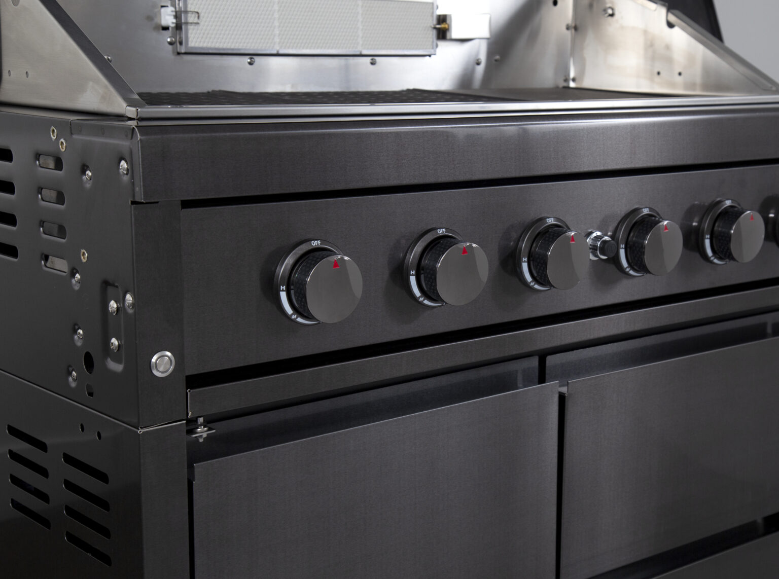 Nova Graphite 6 Burner Gas BBQ | Gasmate NZ Outdoor Kitchens